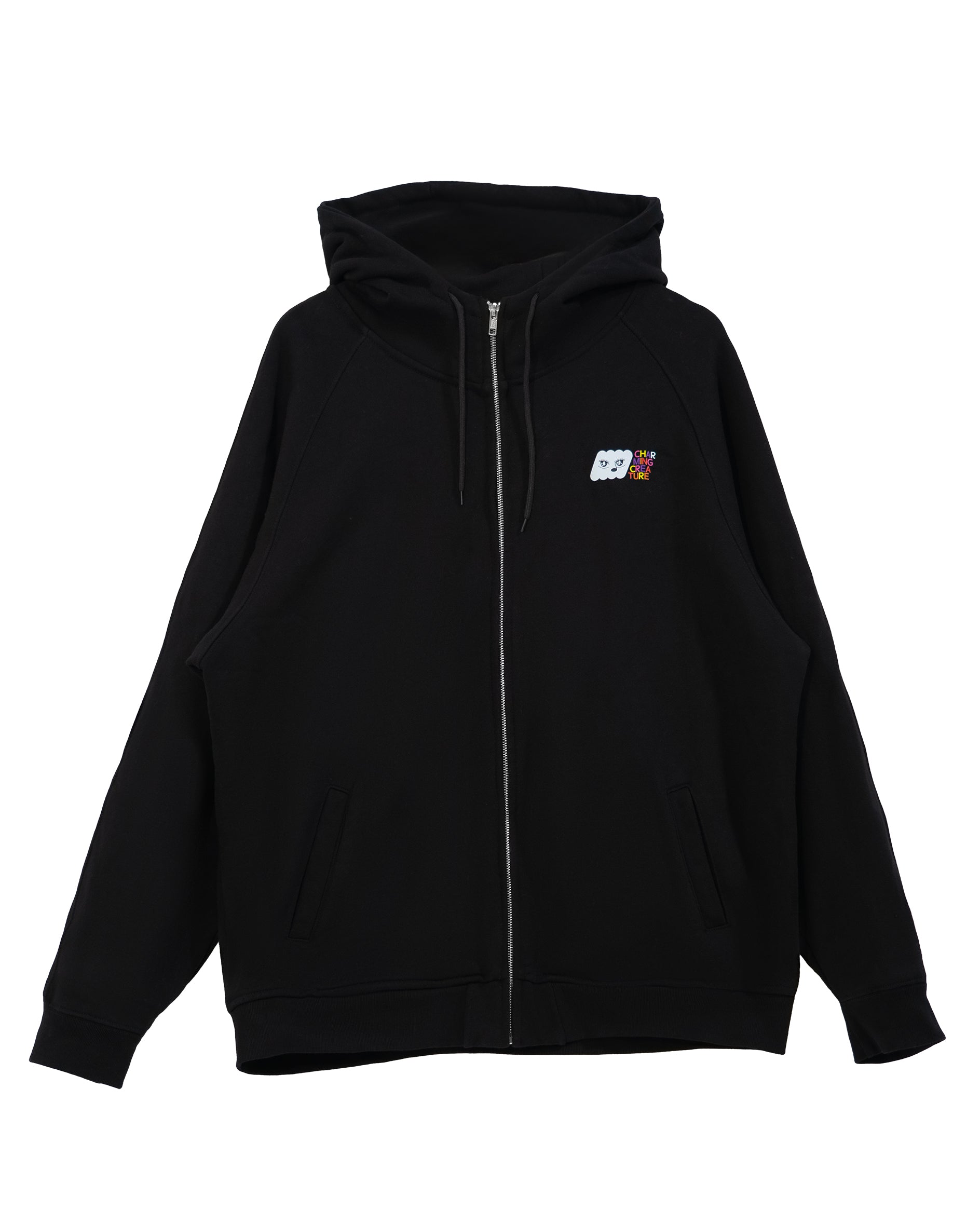 Multi Logo Black Jacket – Charming Creature